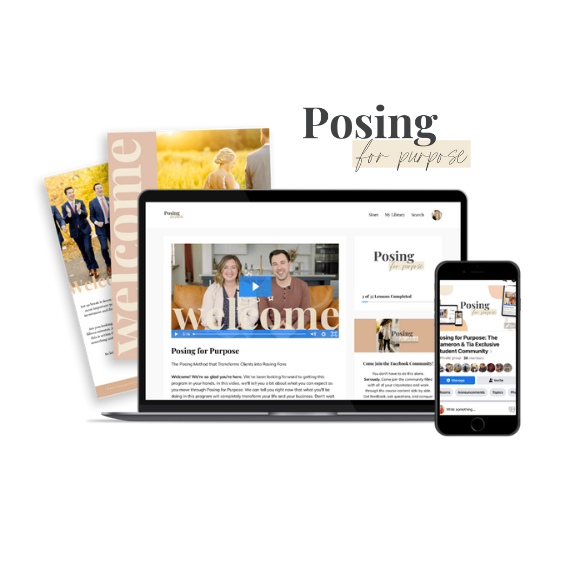 Our Posing Course for Photographers - Posing for Purpose