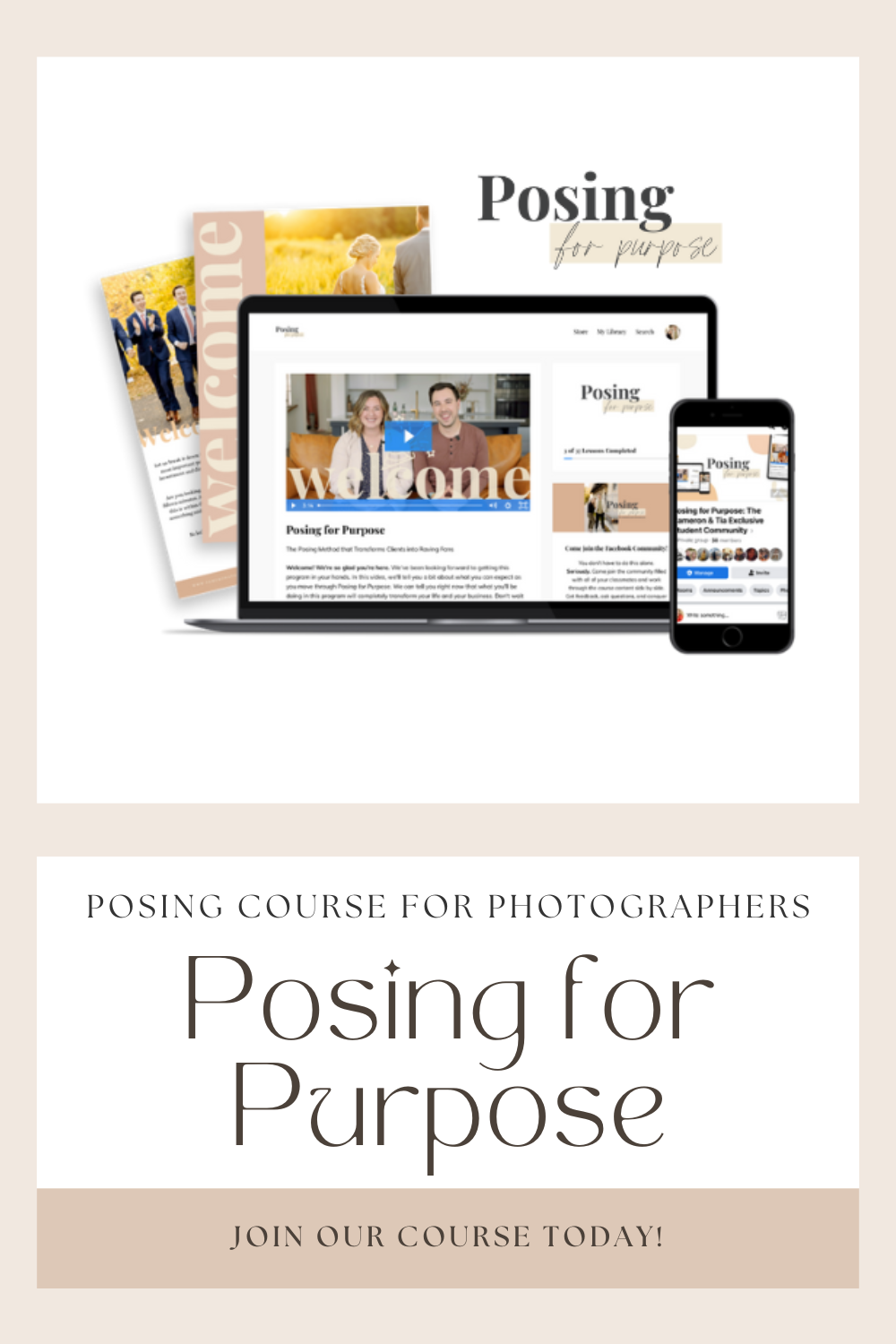 Our Posing Course for Photographers - Posing for Purpose