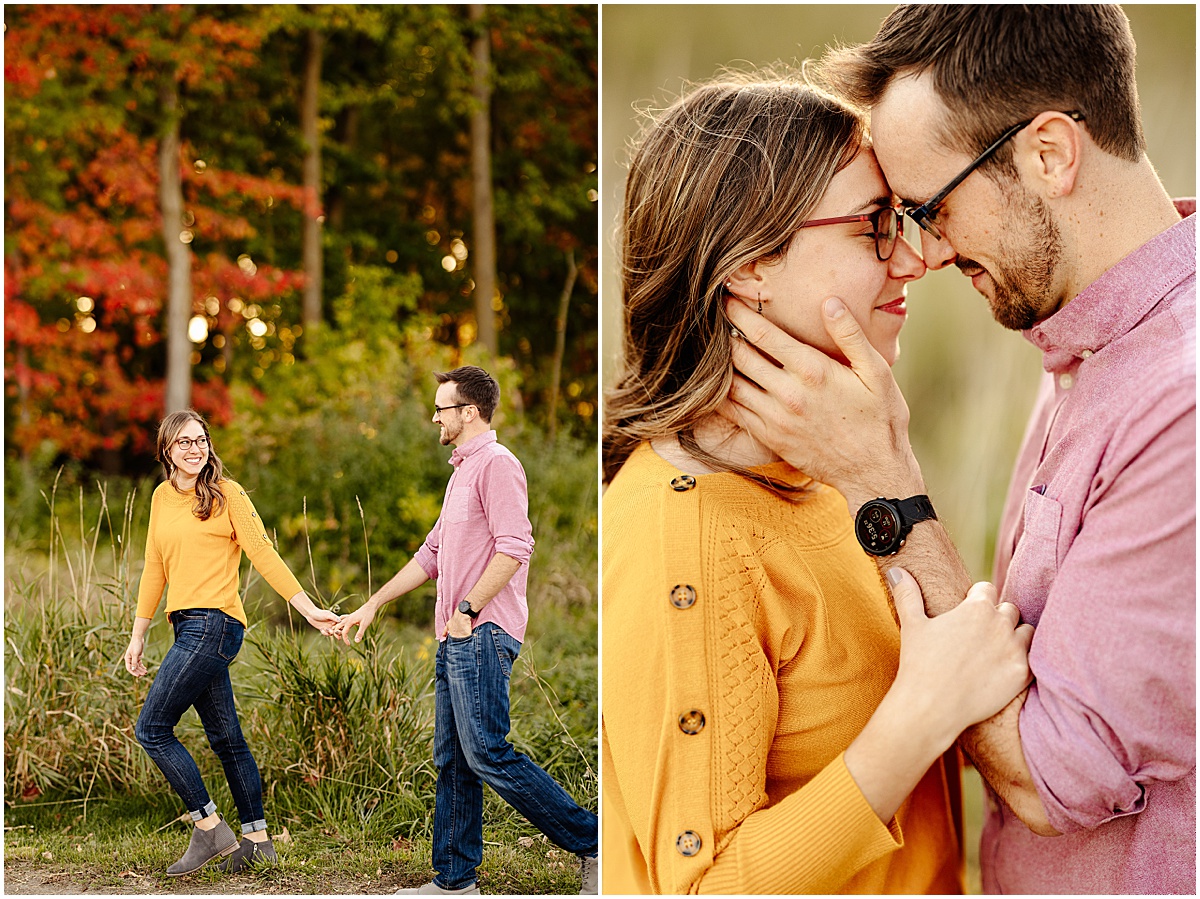 Alli & Matthew's Book Lovers Engagement Session