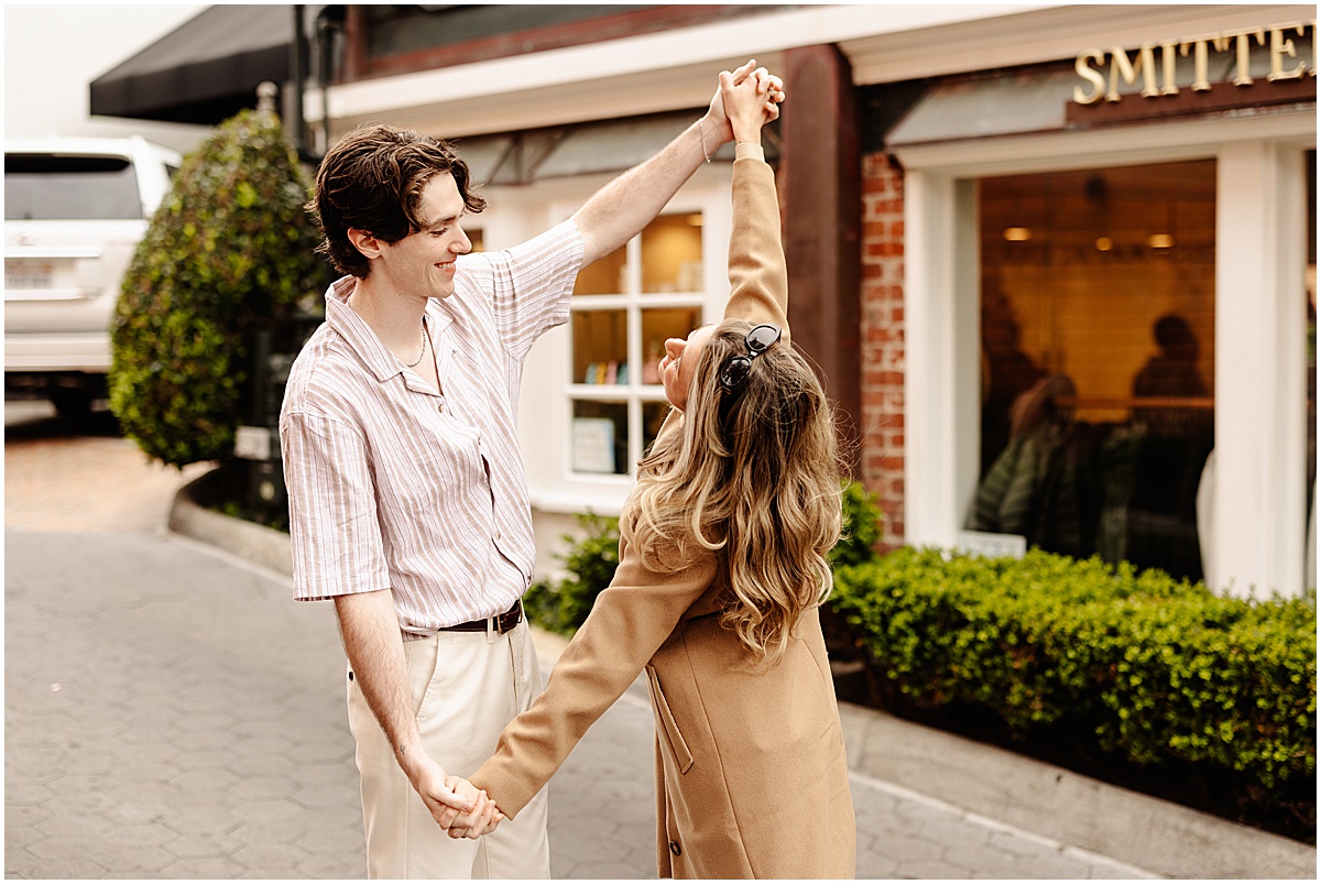 Alexis & Connor's Downtown Laguna Beach Session