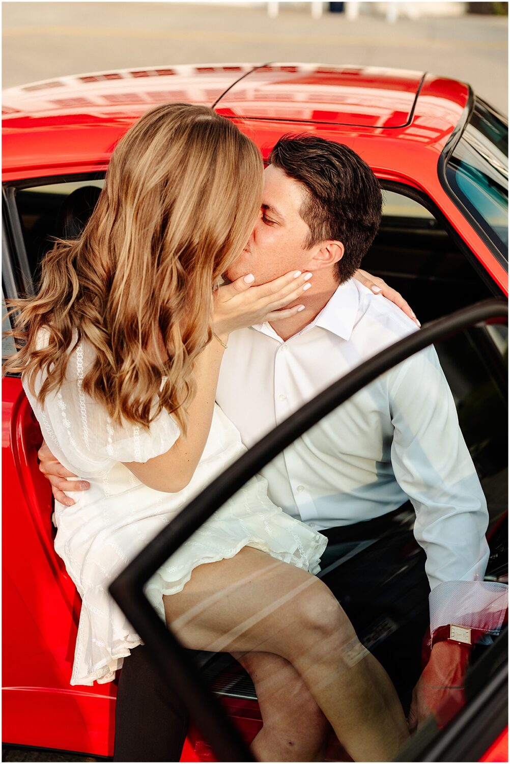 Hailey & John's Chic Downtown Wayzata Engagement Session