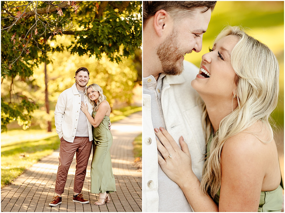 Cate & Andrew's Arboretum Engagement Session